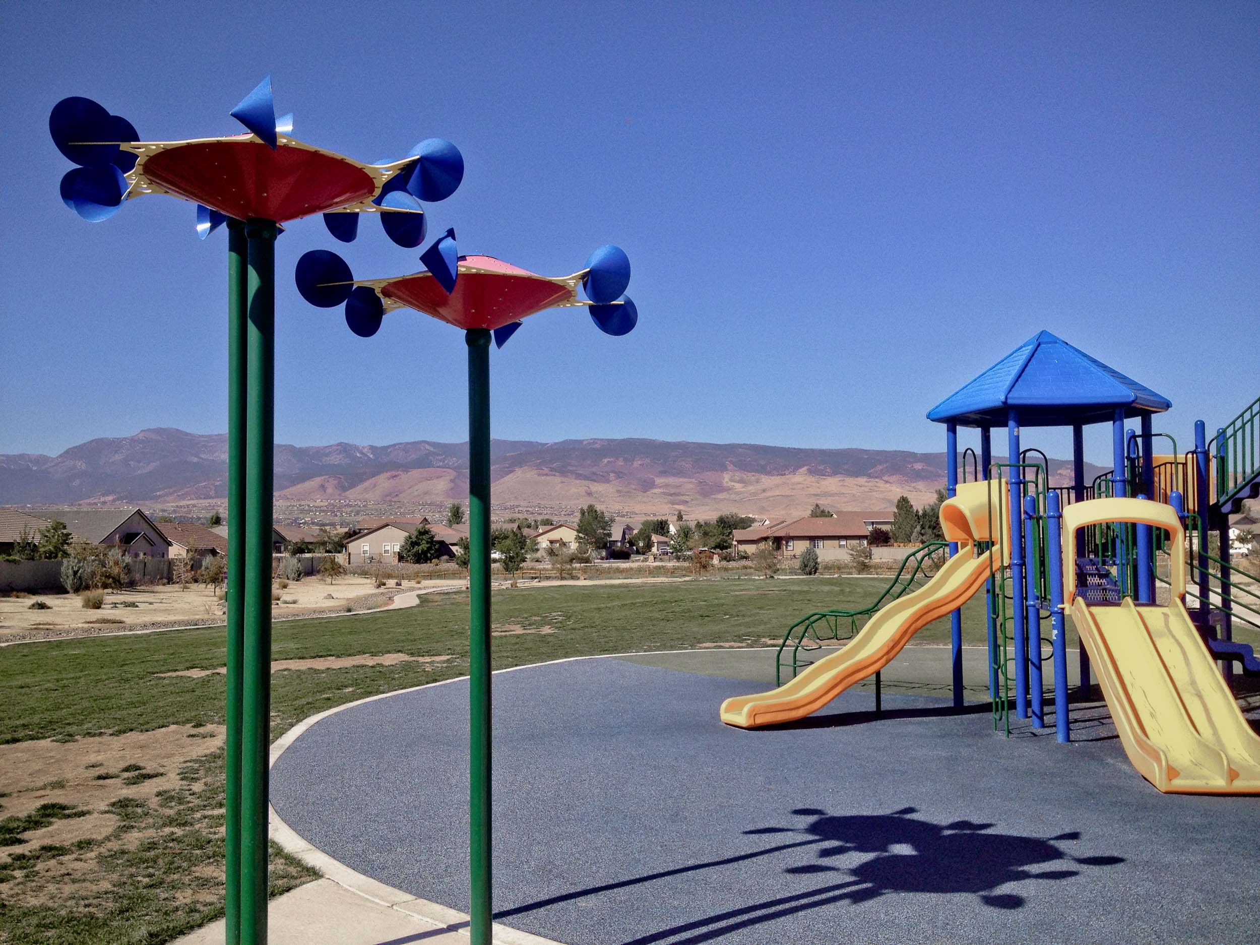 Horizon View Park, Reno Nevada | Windy Pinwheel
